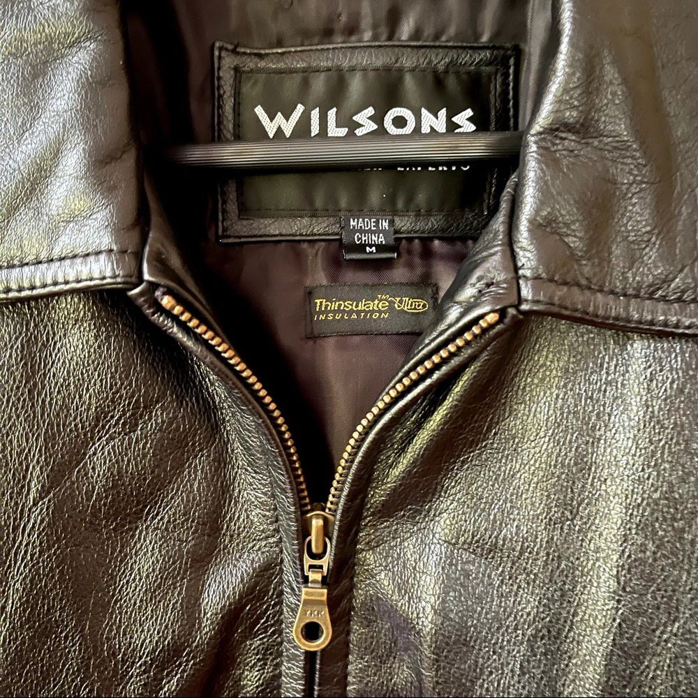 Ultra Insulated Genuine Leather Jacket By Wilson’s Le… - Gem
